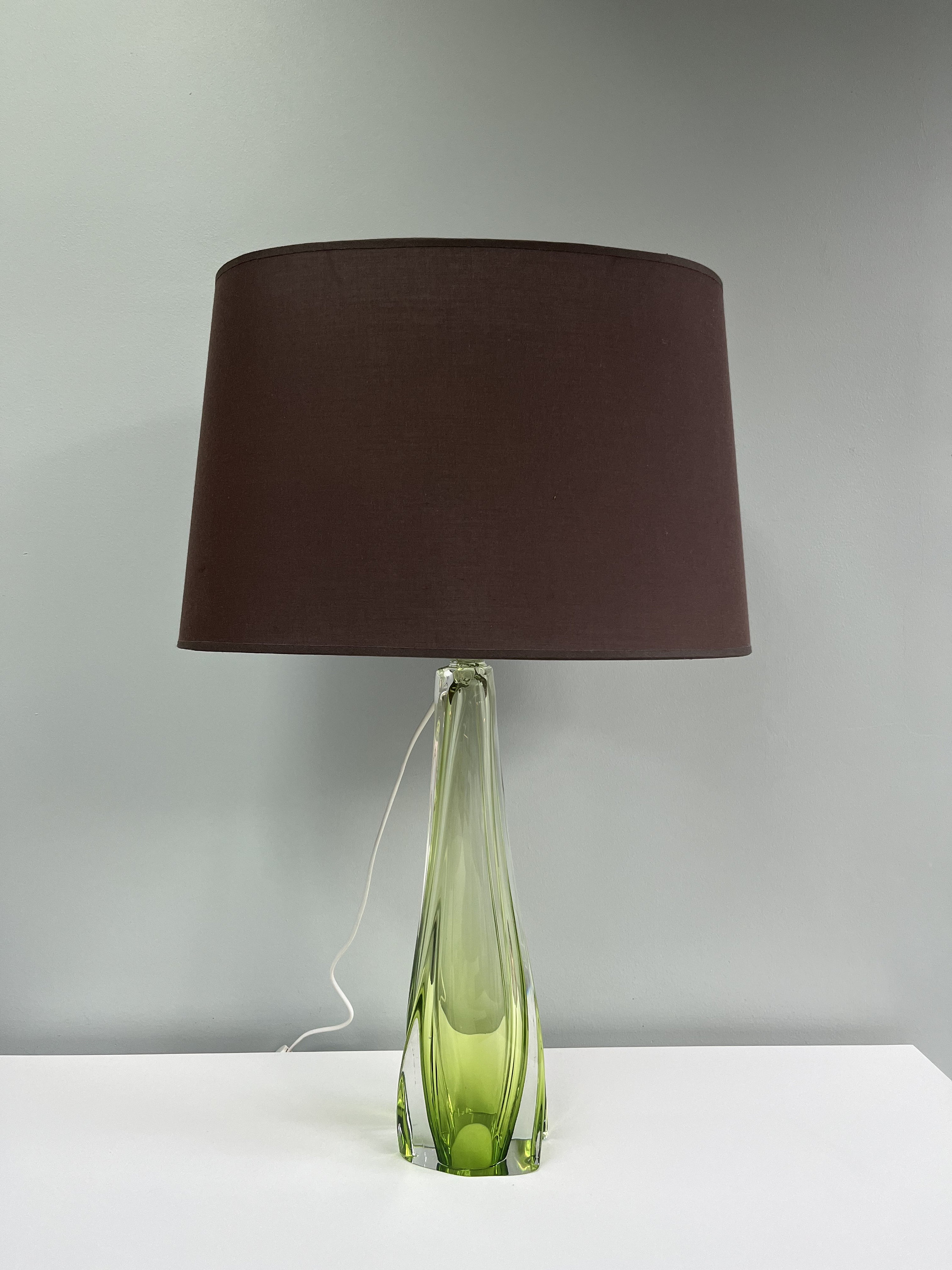 Val Saint Lambert Lamp - Etsy