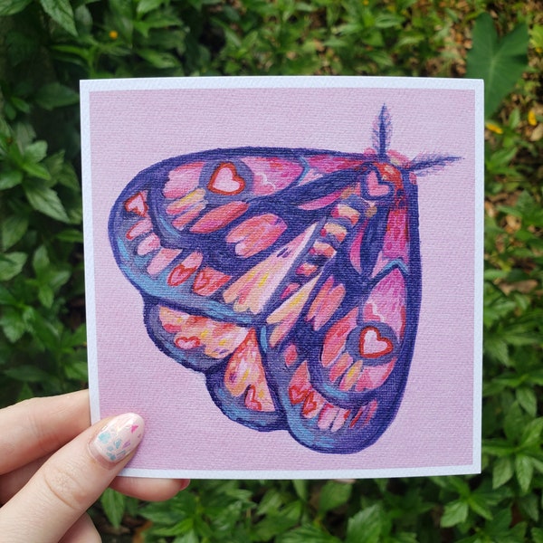 Pink Moth - Etsy