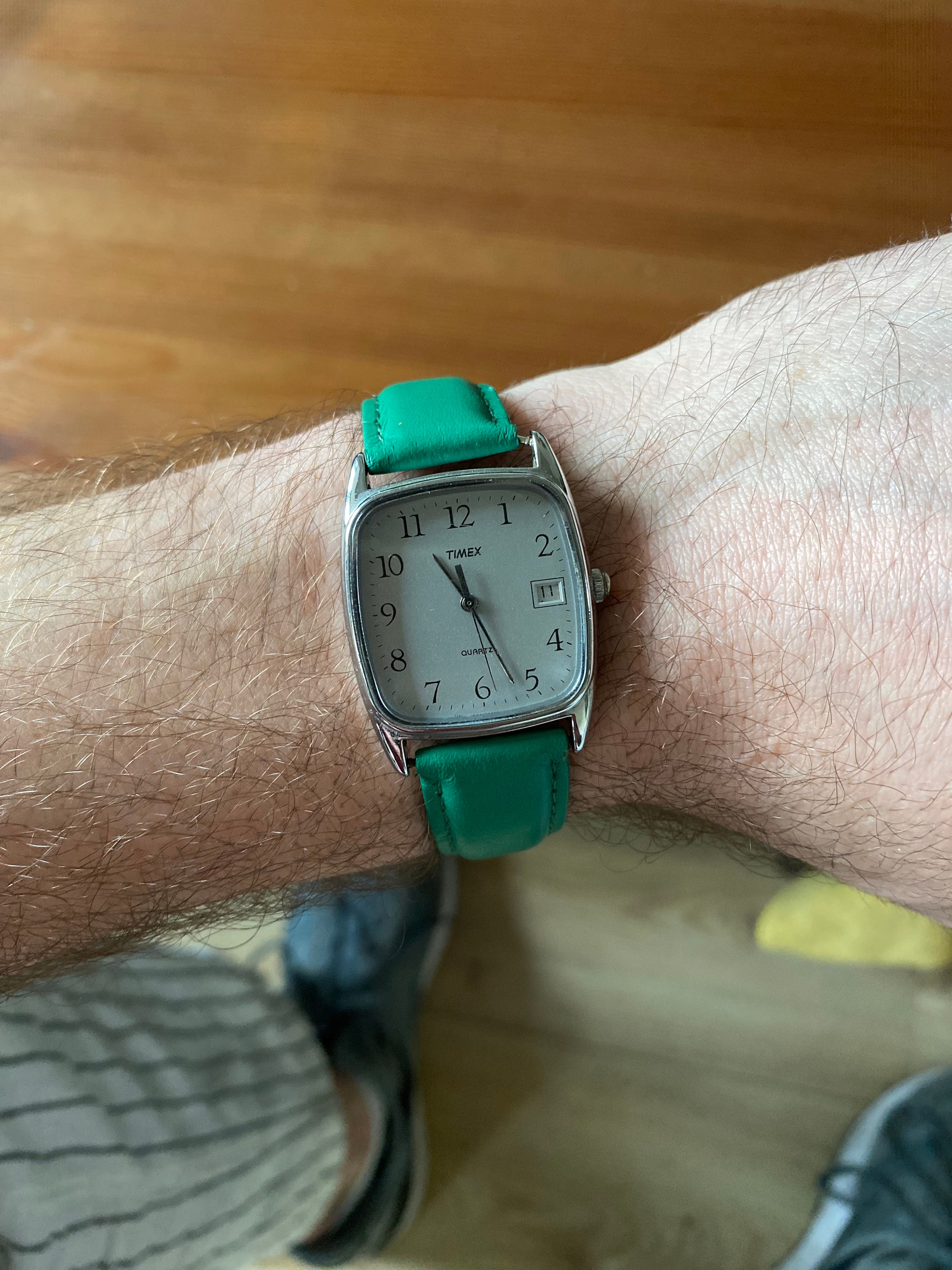 Vintage Timex Watch With Rectangle Face - Etsy