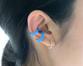 Blue Ear Cuff - Etsy UK