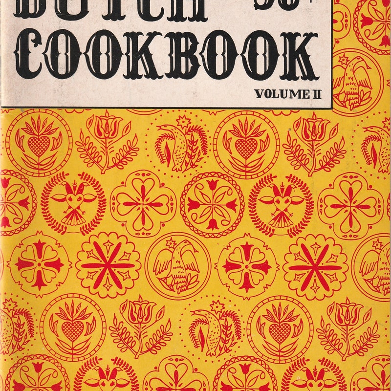Dutch Cookbook - Etsy