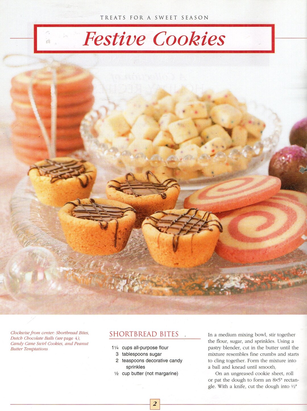 Treats for a Sweet Season Holiday Recipes for Cookies Candy Biscotti ...