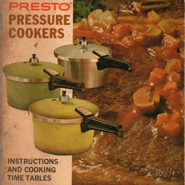Presto Vintage Pressure Cooker - Etsy