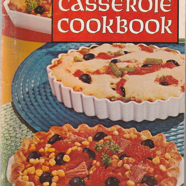 Casserole Cookbook - Etsy