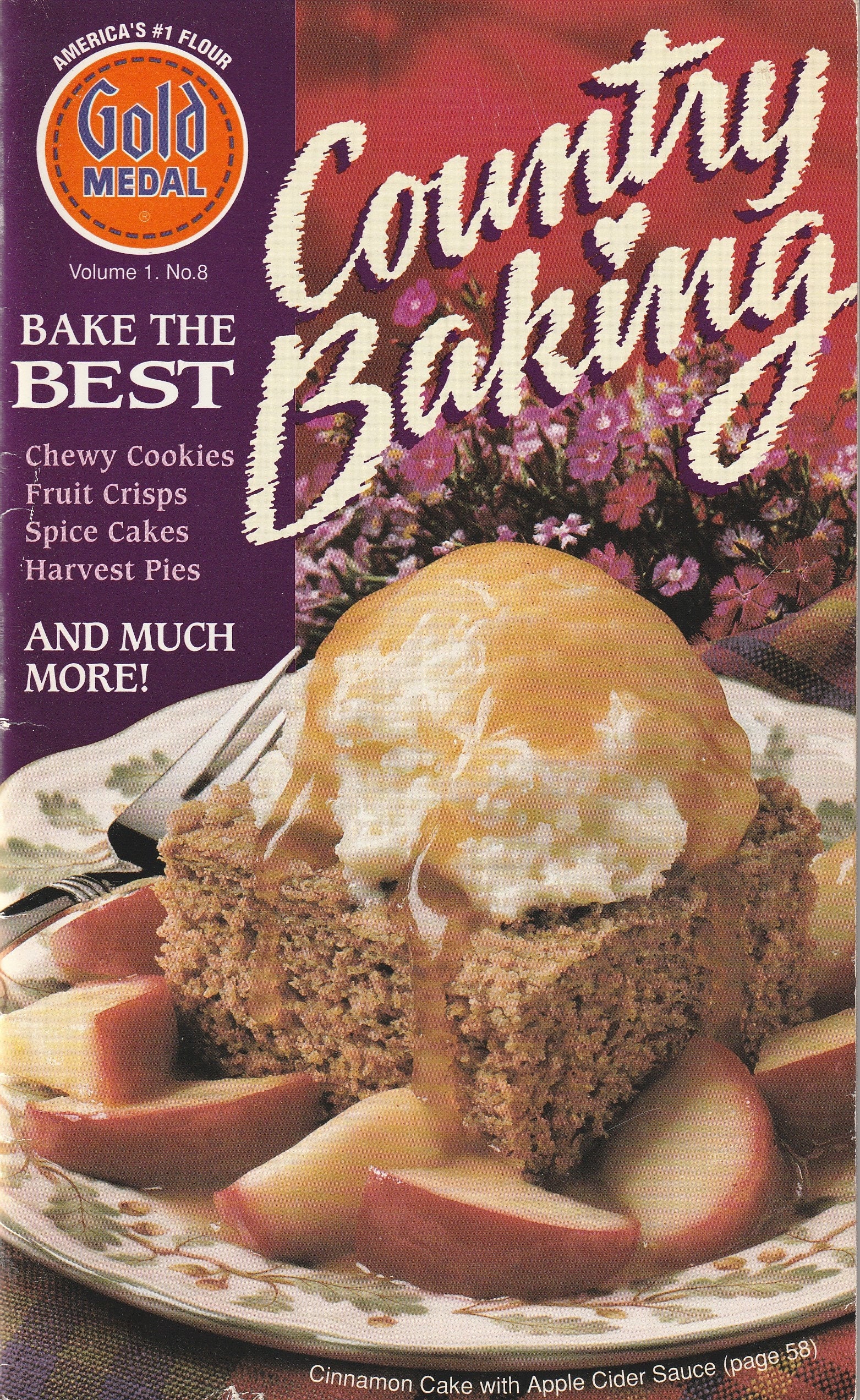 Country Baking Cookies Cobblers Crisps Breads Cakes Pie Gold Medal ...