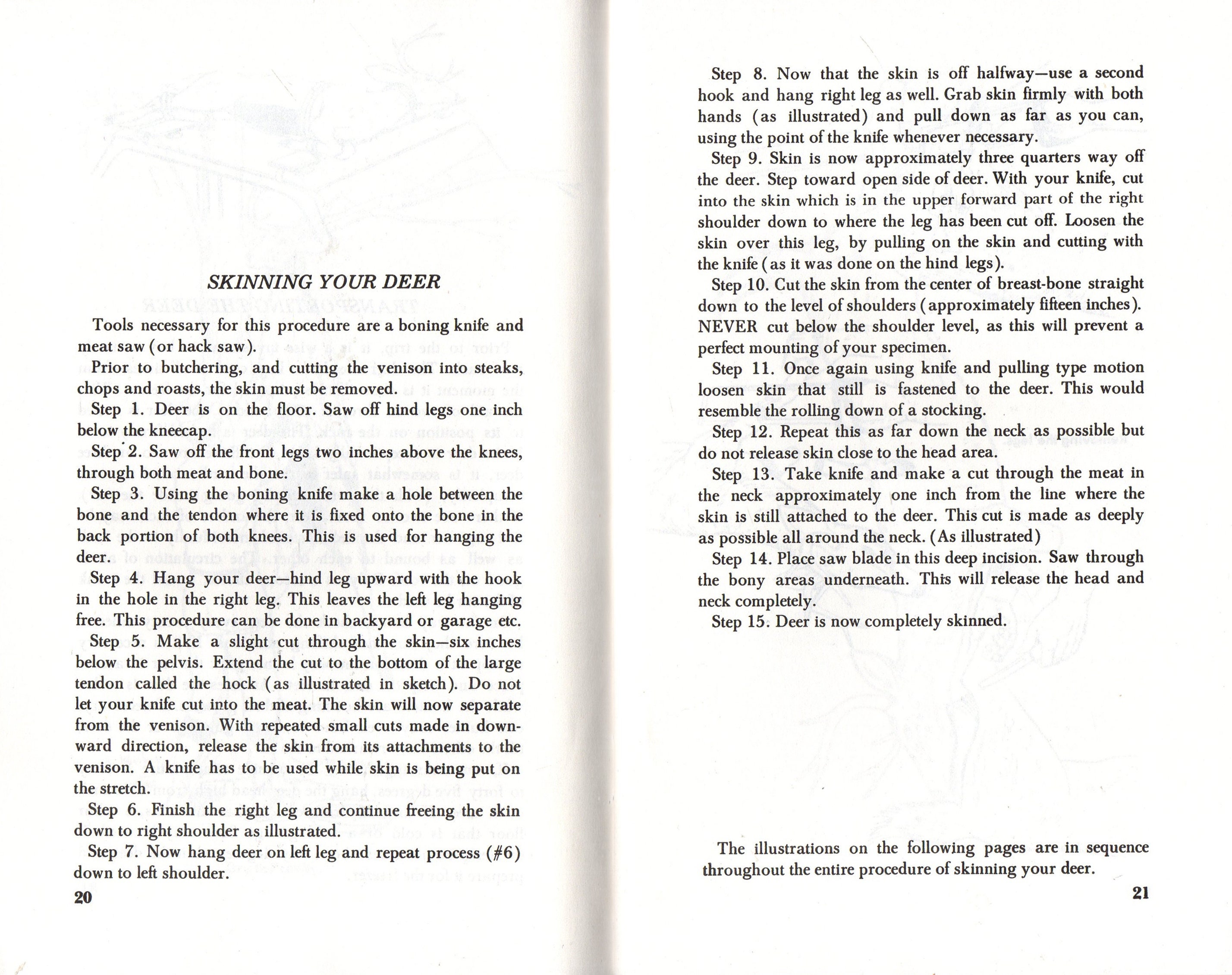 Field Dressing Skinning Cutting up and Cooking Deer Breaded Steaks ...