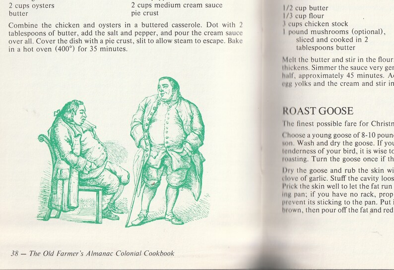 Old Farmer's Almanac Colonial Cookbook Recipes Sorrel Soup Brown Bread ...