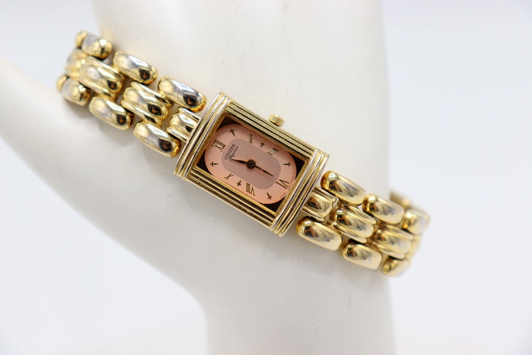 Citizen Woman's Gold TONE Base Metal Watch 5920-F92497 K Quartz - Etsy
