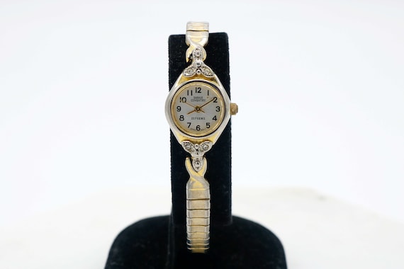 Vintage Ladies Sarah Coventry Diamond watch - bracele… - Gem