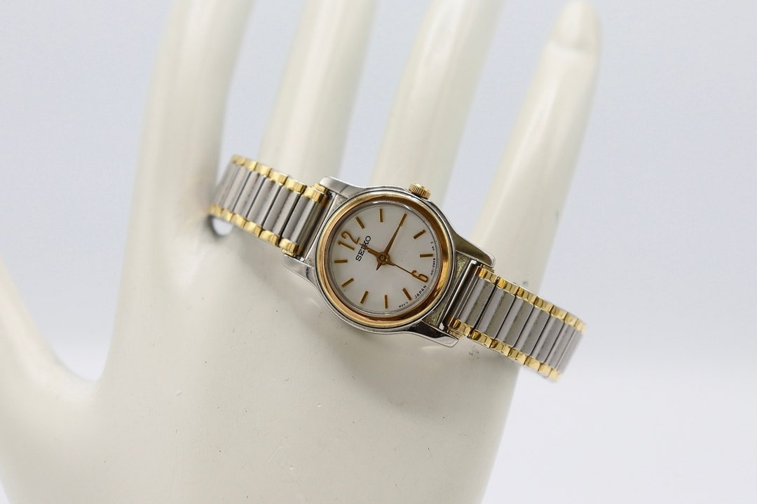 SEIKO Women's Watch Flex Water Resist Bracelet Japan Movt - Etsy