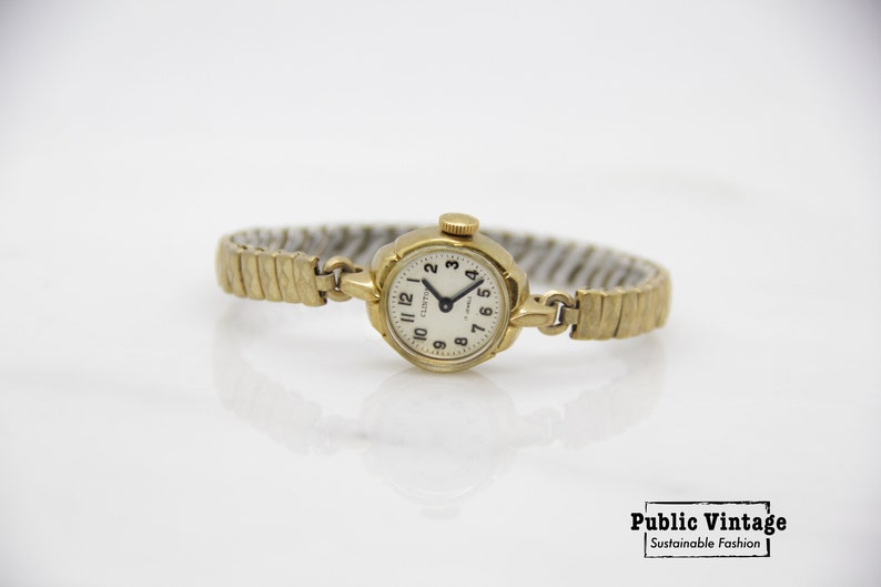 Vintage Rare Clinton Watch 17 Jewel Stainless Steelhong - Etsy