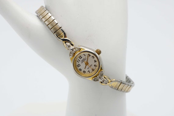 Vintage Ladies Sarah Coventry Diamond watch - bracele… - Gem