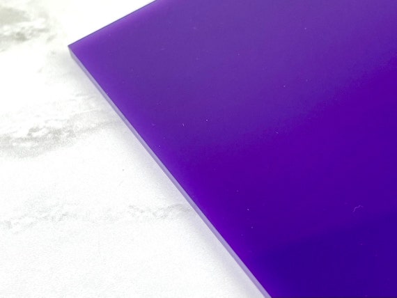 Purple Acrylic Sheets 11.75 X 19 Acrylic Laser - Etsy