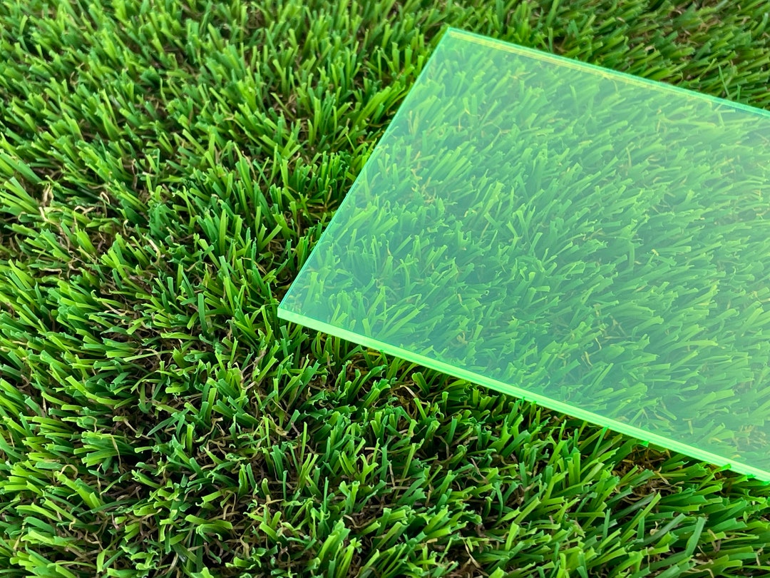 Neon Green Acrylic Sheets - 11.75" X 19", Acrylic Laser Sheets ...