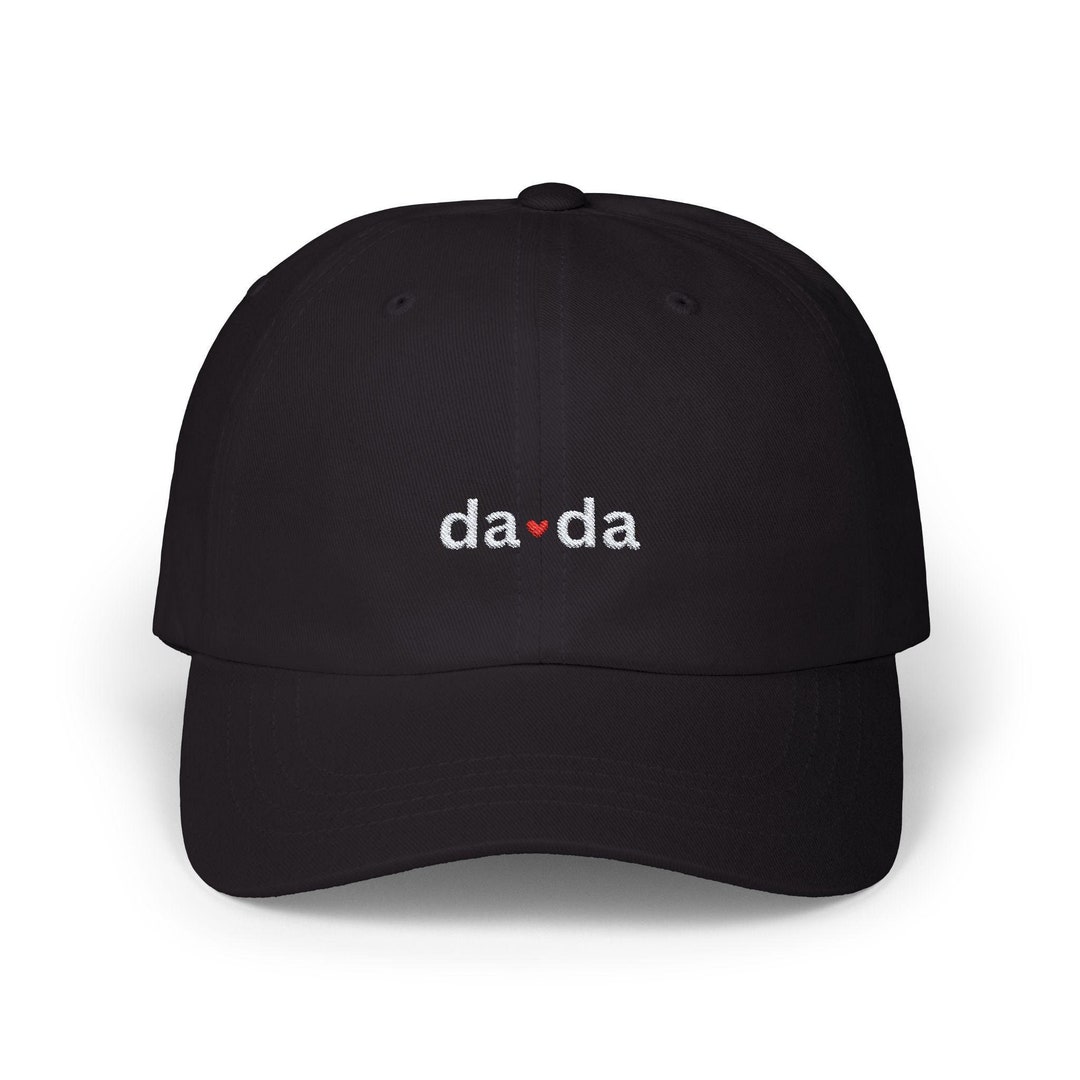 DADA Embroidered Cap | Dada Hat for Dad, New Dad Gift, Mom and Dad Hats ...