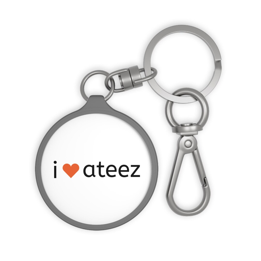ATEEZ Keyring Tag, Ateez Keychain Gift, K-pop Merchandise, Ateez ...