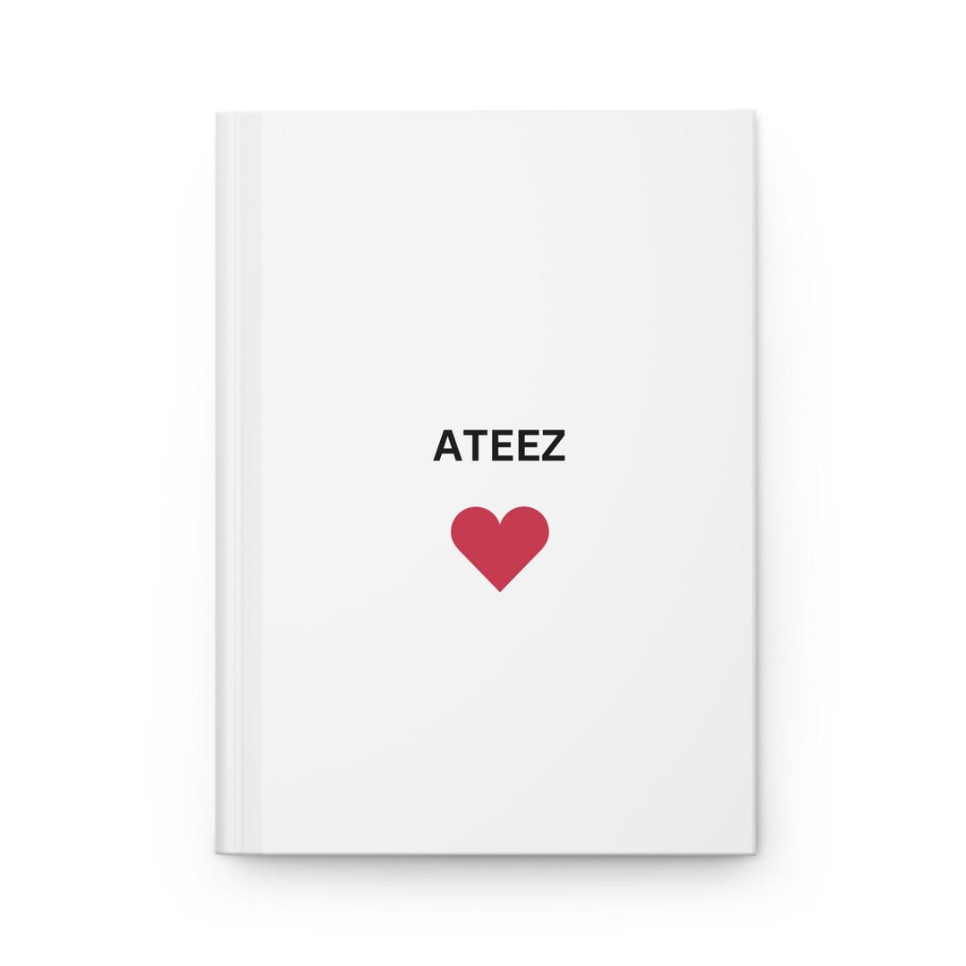 ATEEZ Hardcover Journal Fan Gift, Notebook for Fans, Stationery, K-pop ...