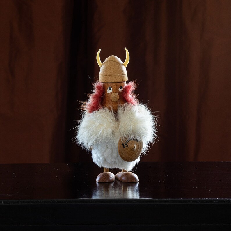 Vintage Danish Viking Figure - Etsy