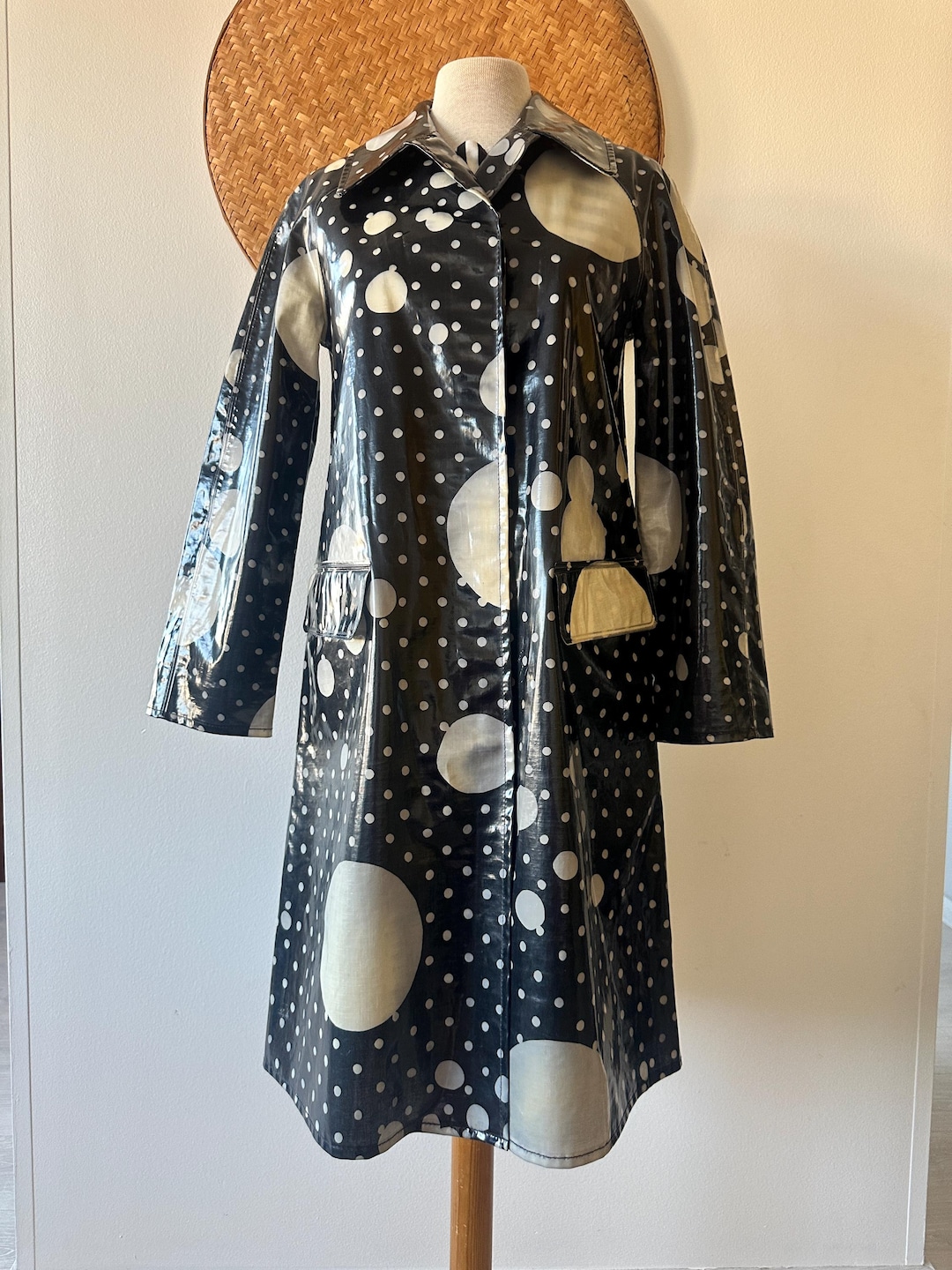 Marimekko Design Vintage Raincoat 60s - Etsy