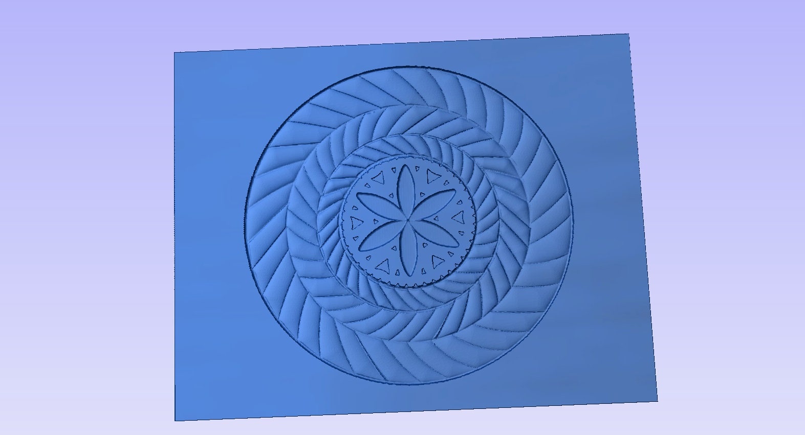 Ethnic Rope Wood Carving File: CNC 3D Design (digital Download) - Etsy