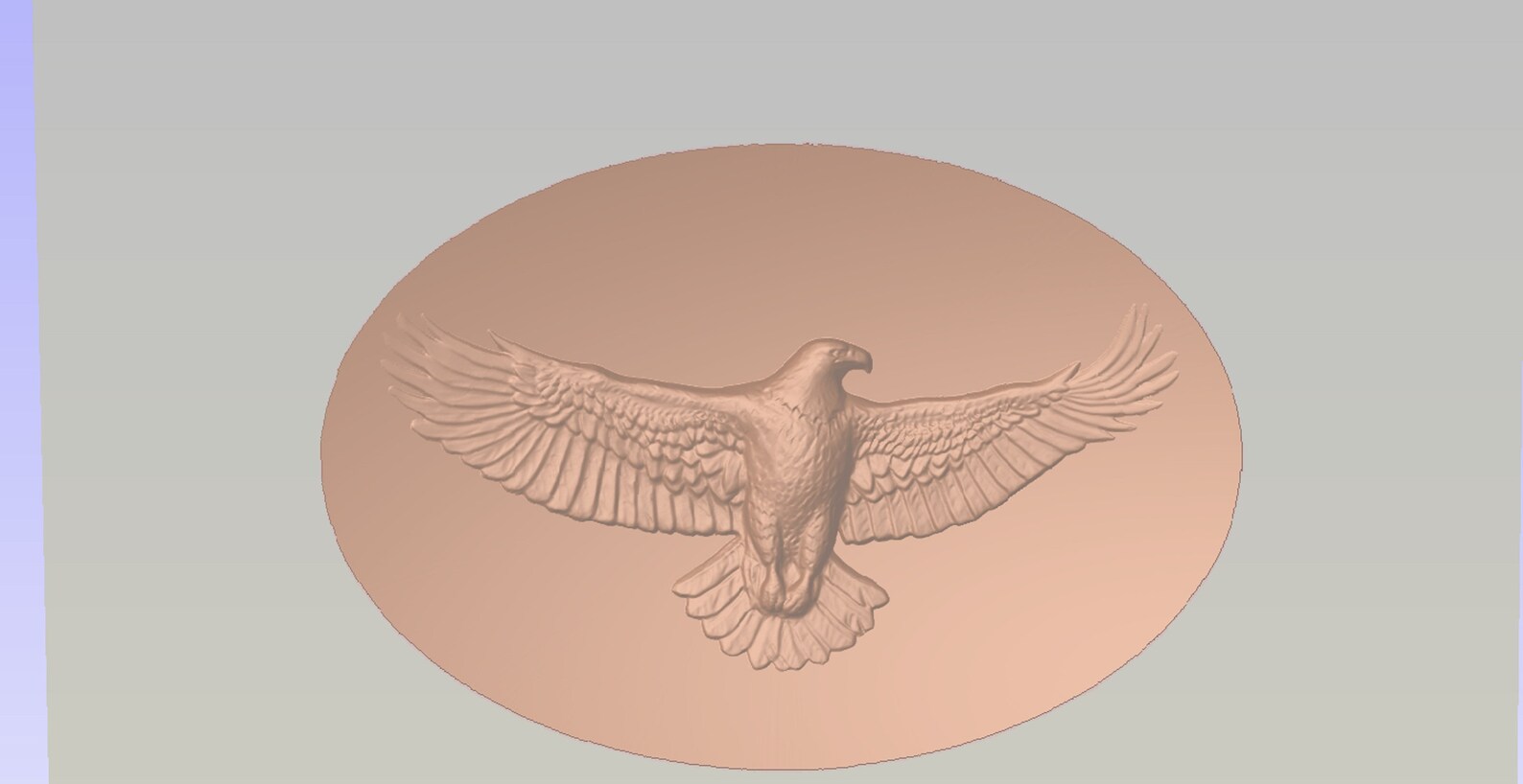 American Eagle Wood CNC Carving Cnc Machine DXF Files 3D - Etsy