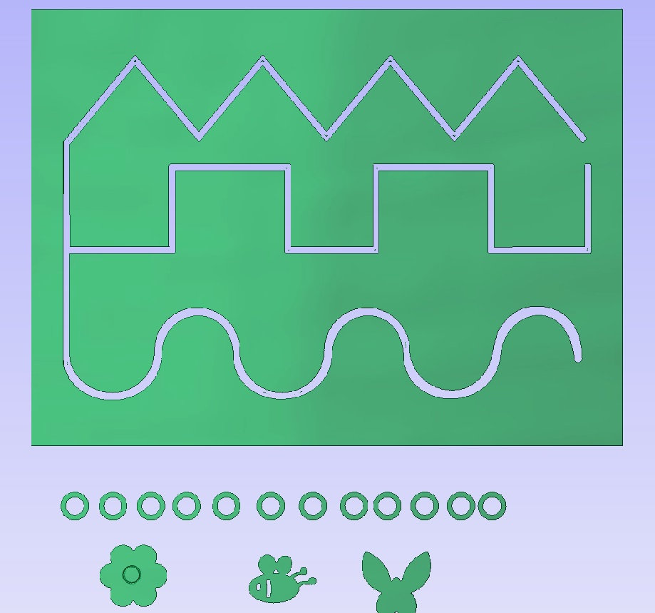 Montessori Busy Board SVG Laser Cut File: Toddler Activity Toy (digital ...