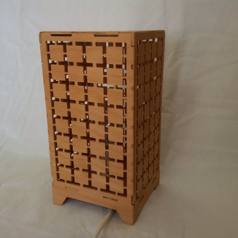 Shadow Lamp Pattern, Svg File, Stl Project, Cnc Machine Wood Dxf - Etsy