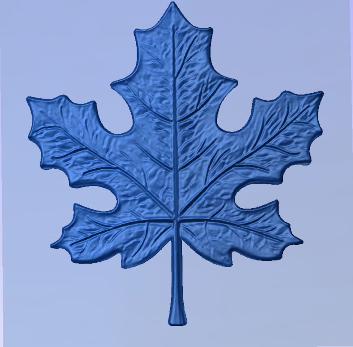 Maple Leaf Design Stl File, Spring Decor for Cnc Router , Interior Home ...