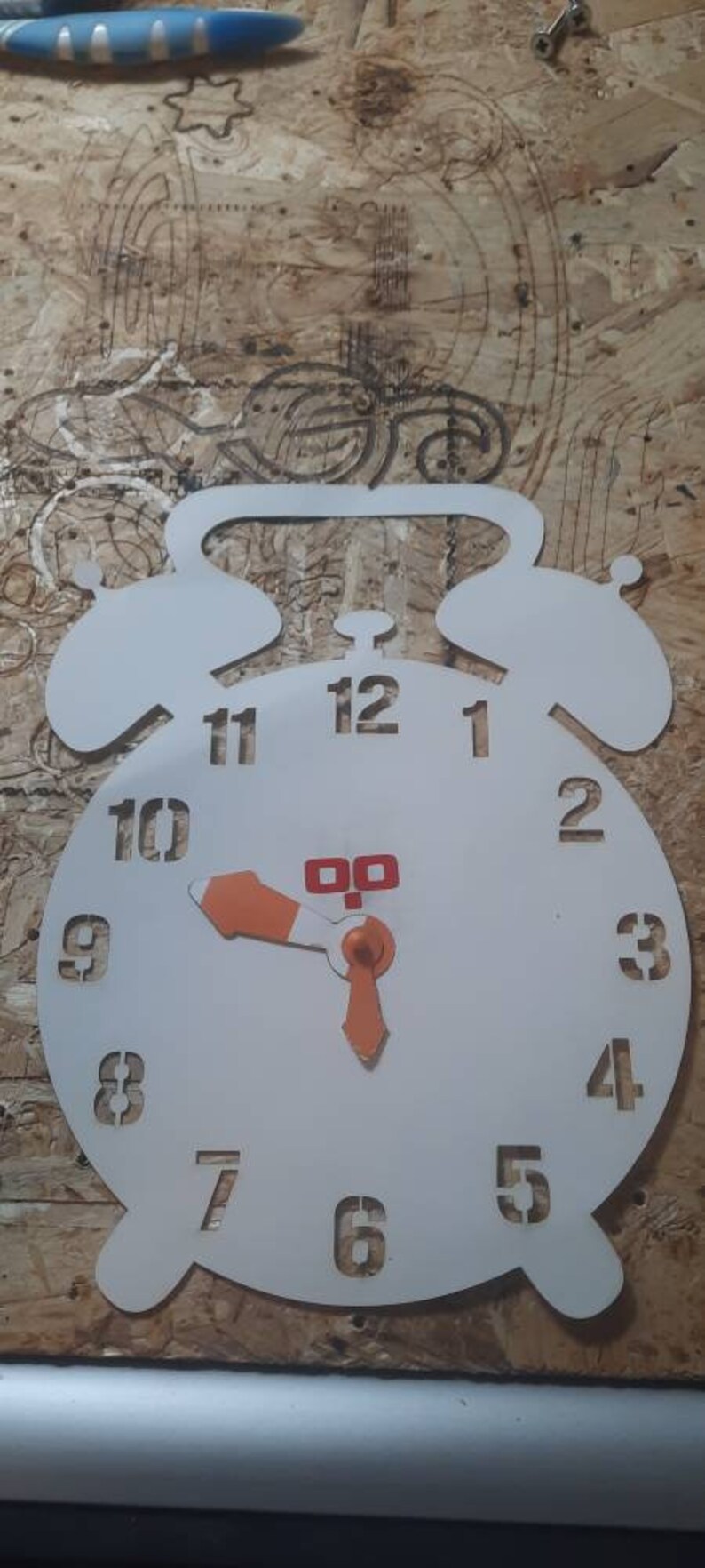 Niños ocupado tablero svg reloj dxf stl diy, montessori actividad de ...