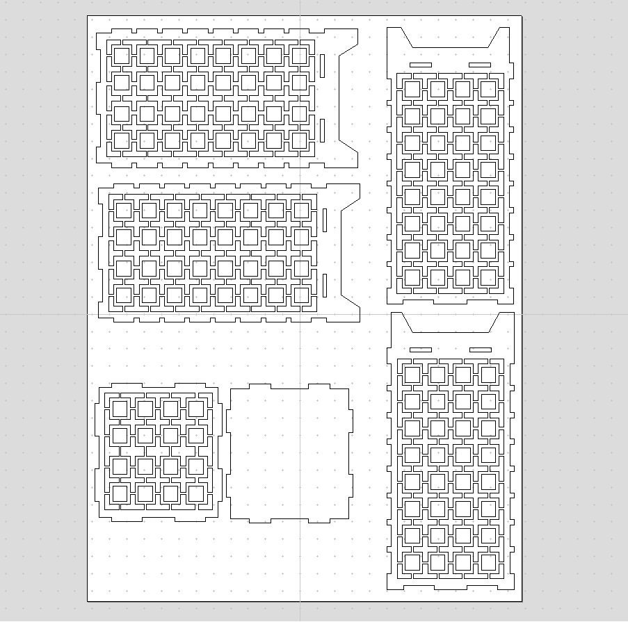 Shadow Lamp Pattern, Svg File, Stl Project, Cnc Machine Wood Dxf - Etsy