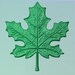Maple Leaf Design Stl File, Spring Decor for Cnc Router , Interior Home ...