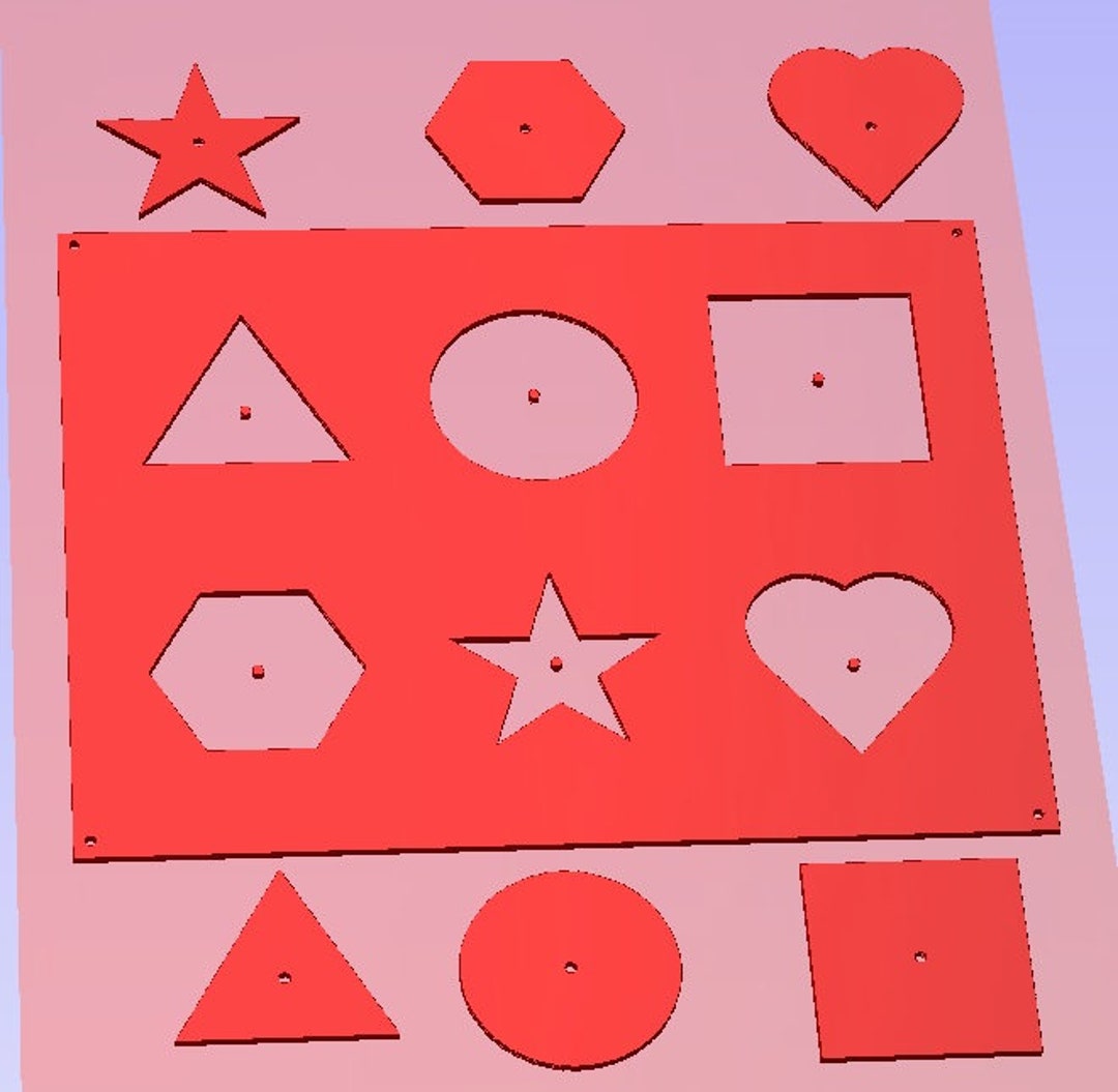 Montessori Busy Board SVG: Toddler Activity Puzzle Laser Cut File ...
