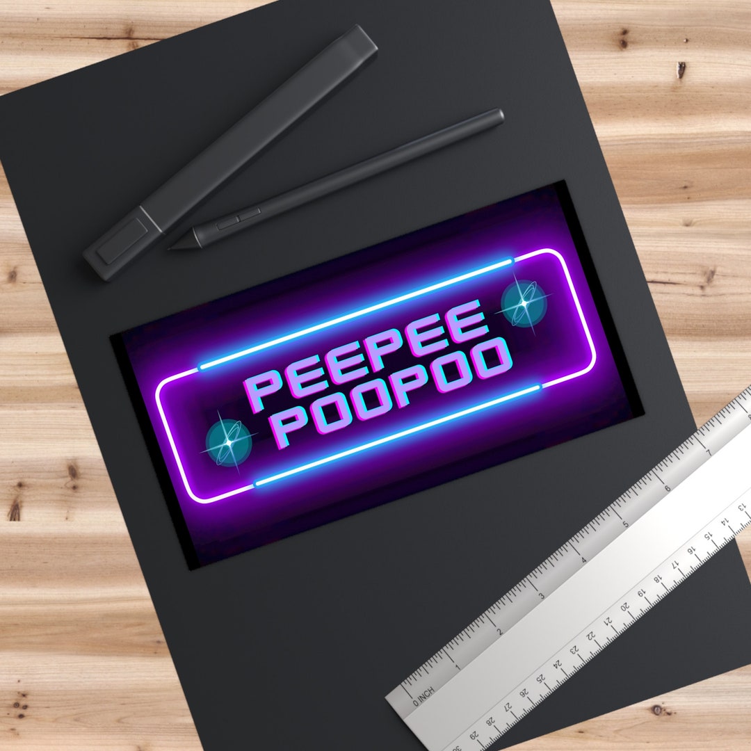 Pee Pee Poopoo Bumper Sticker - Etsy