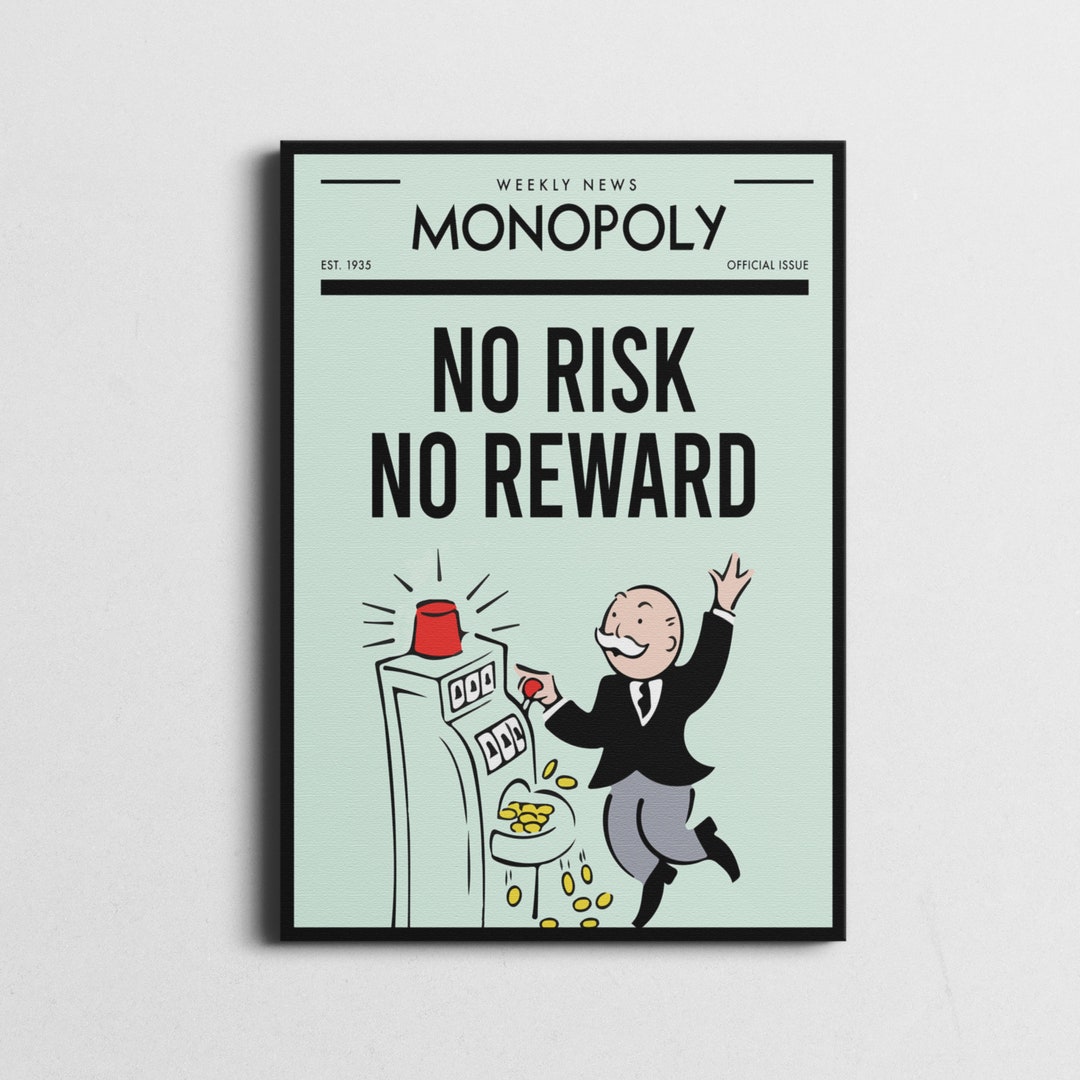 Motivational Office Poster,monopoly Motivational Poster,inspirational ...