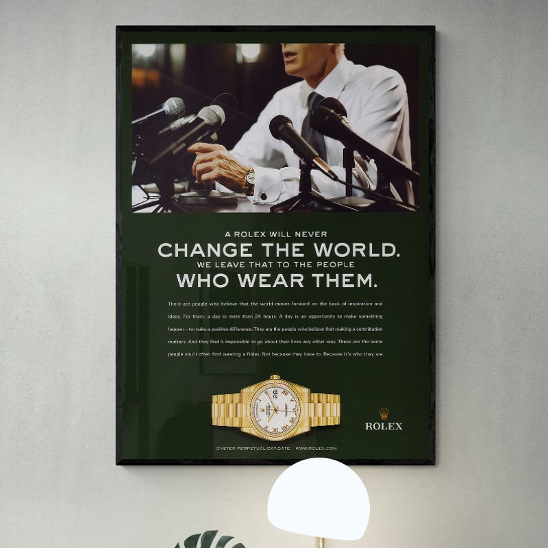 Rolex Wall Art - Etsy