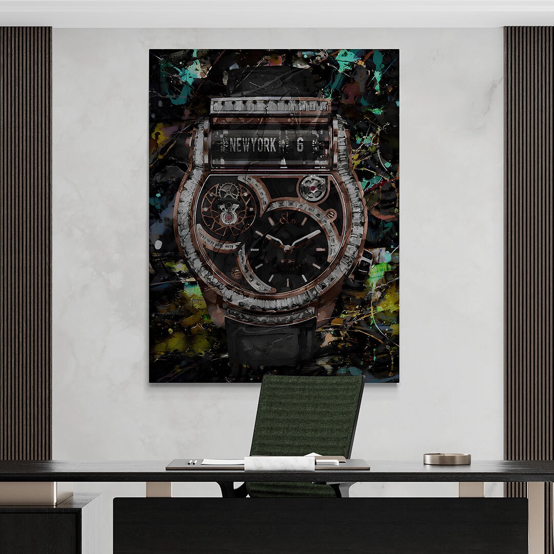 Luxury Watch Art, Jacob and Co Poster, Jacob and Co Art, Luxury Watch ...