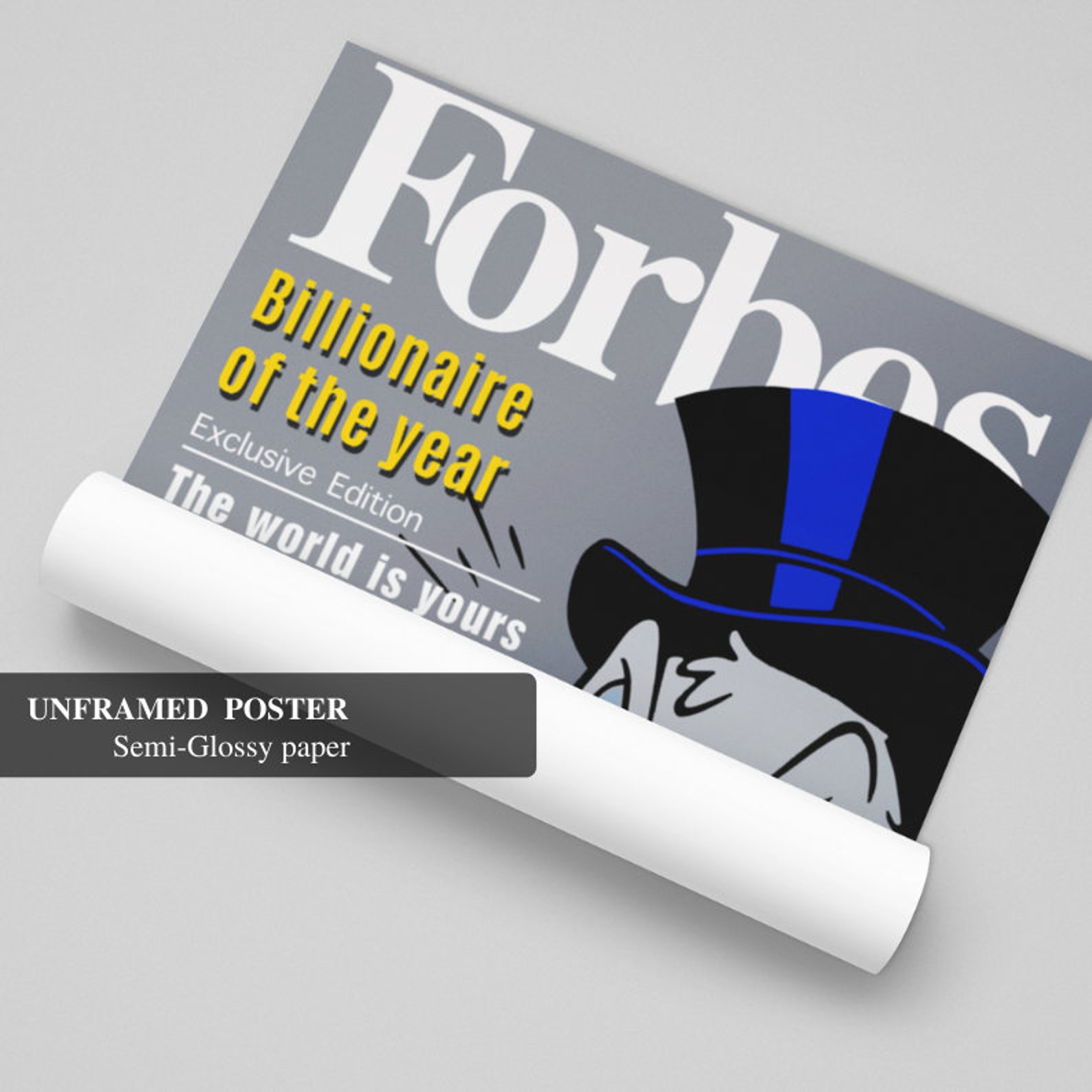 Forbes Scrooge Poster Motivational Wall Art Motivational - Etsy