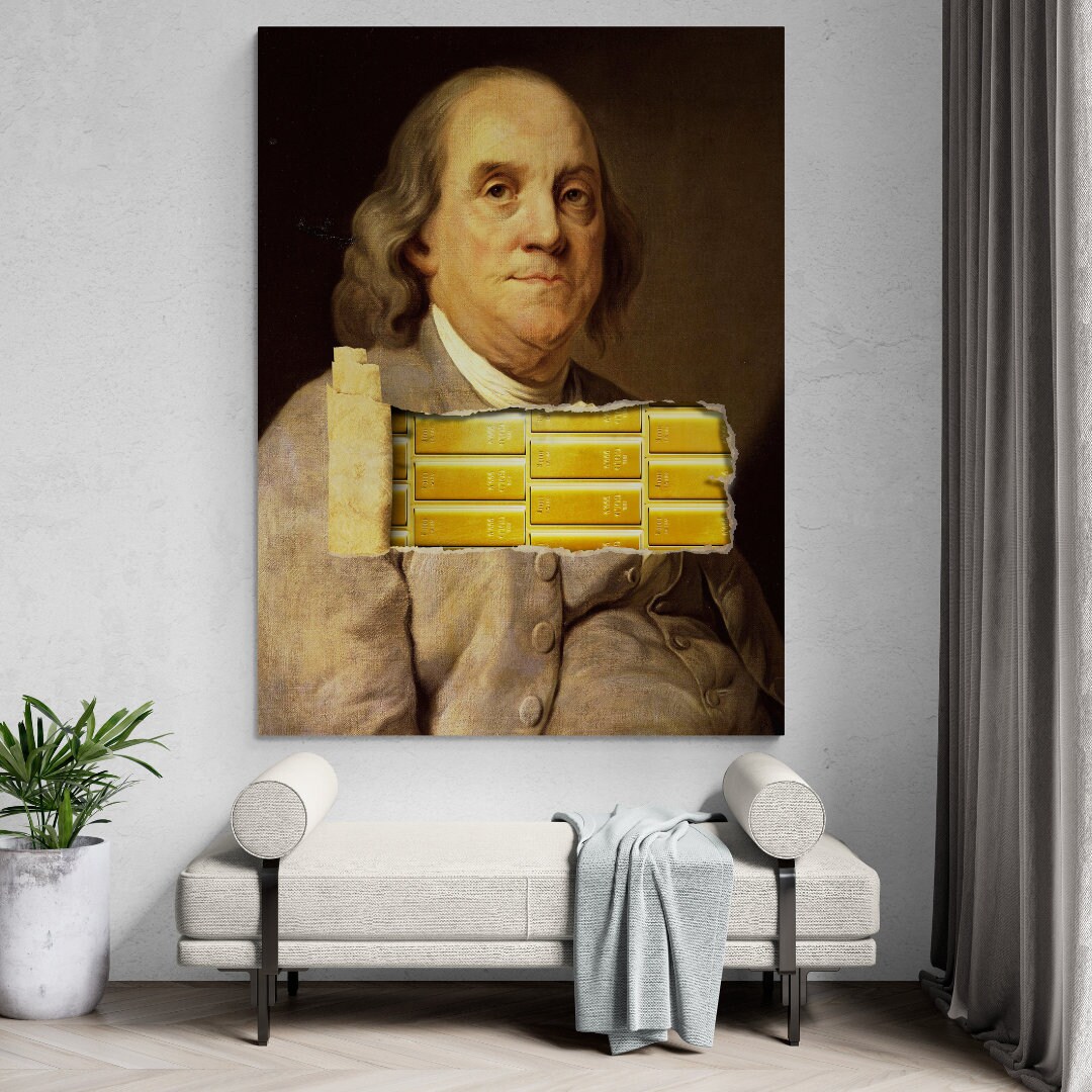 Benjamin Franklin Modern Art, Benjamin Franklin Pop Art, Money Art ...