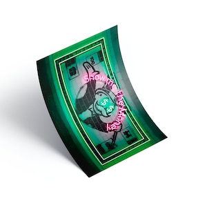 Show Me the Money, Motivational Poster, Inspirational Wall Art ...