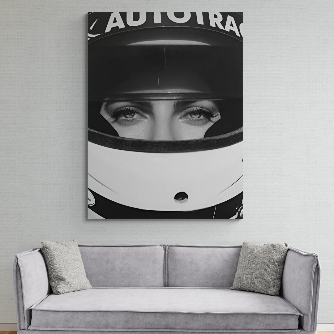 Girl F1 Retro Posters, Retro Formula 1 Posters,retro Racing Posters, F1 ...