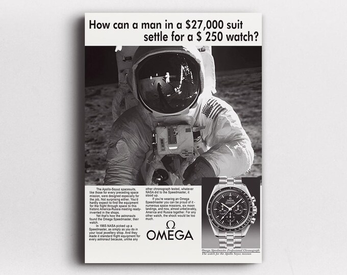 Omega Poster, Vintage Ads Poster, Luxury Watch Poster, Vintage Omega ...