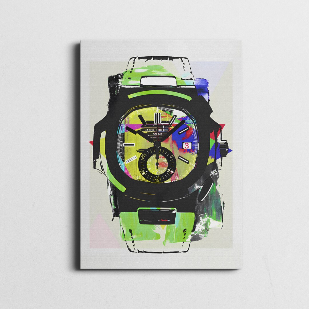 Patek Wall Art, Patek Artwork, Luxury Watch Poster ,watch Lover Gift ...