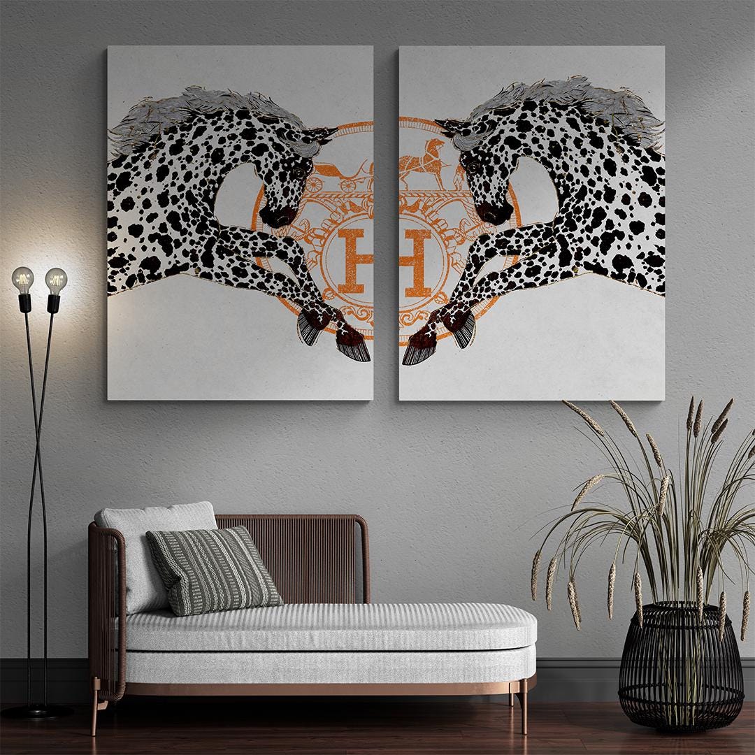 Fashion Art Set of 2, Fashion Poster, Designer Wall Art, Designer ...