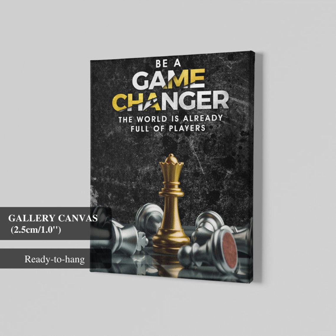 Game Changer Poster Motivational Print Poster Motivational - Etsy