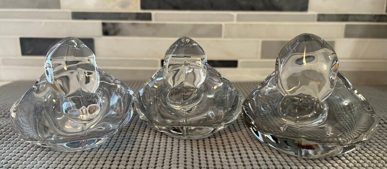 Duncan and Miller "pall Mall" Glass Duck Ashtrays - Etsy