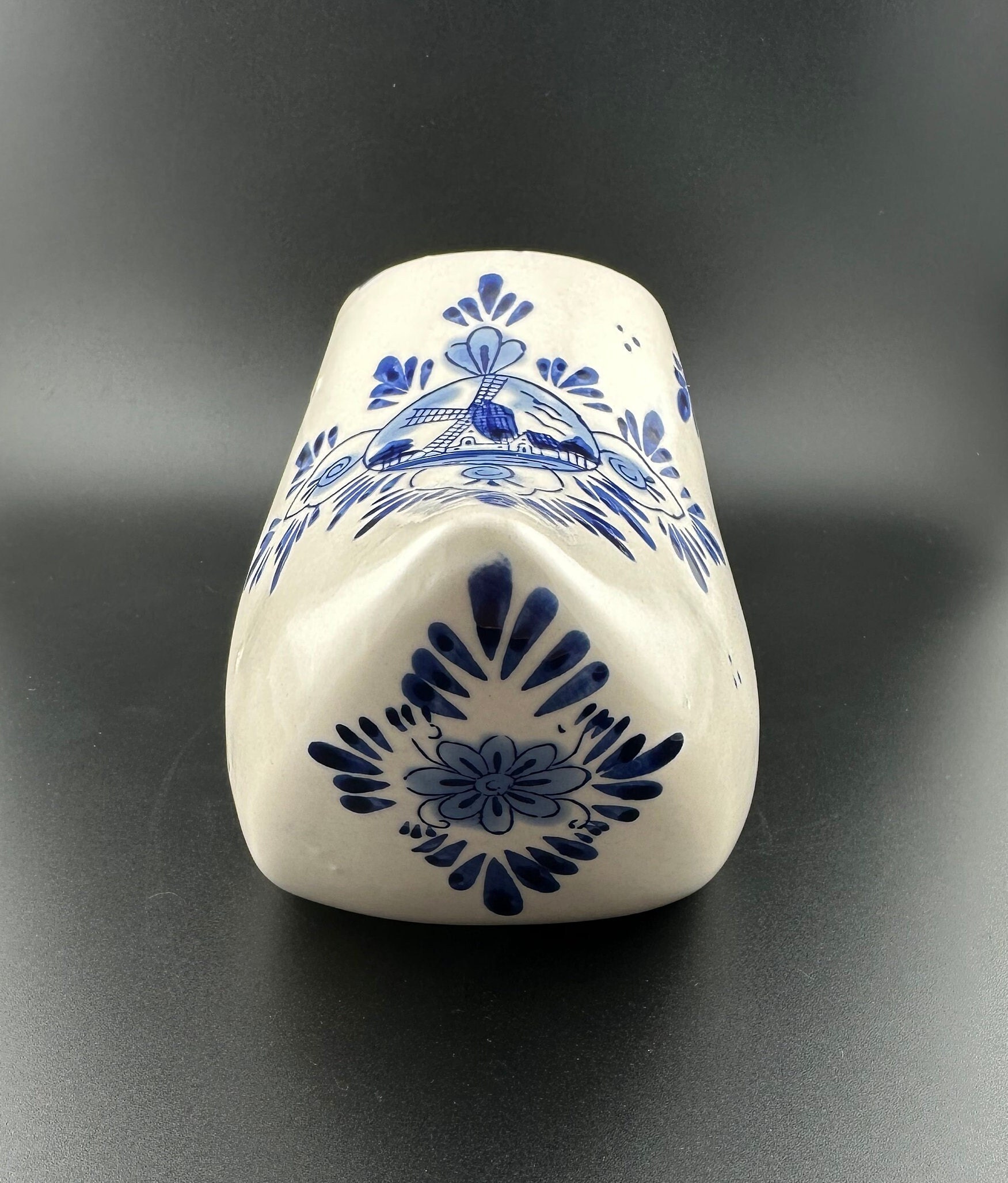 Blue Delft Holland Hand Painted Vintage Ceramic Clog/shoe - Etsy