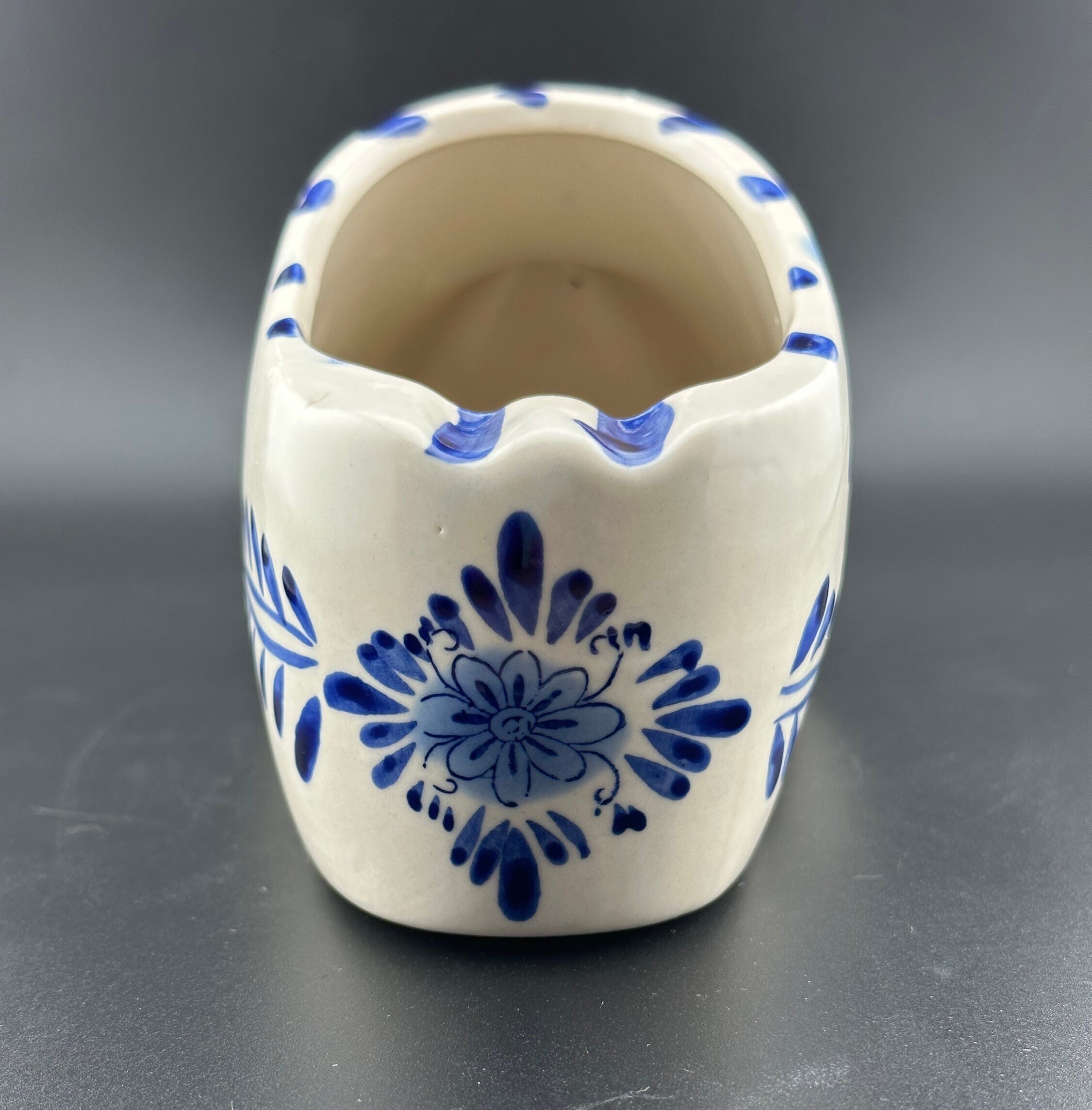 Blue Delft Holland Hand Painted Vintage Ceramic Clog/shoe - Etsy