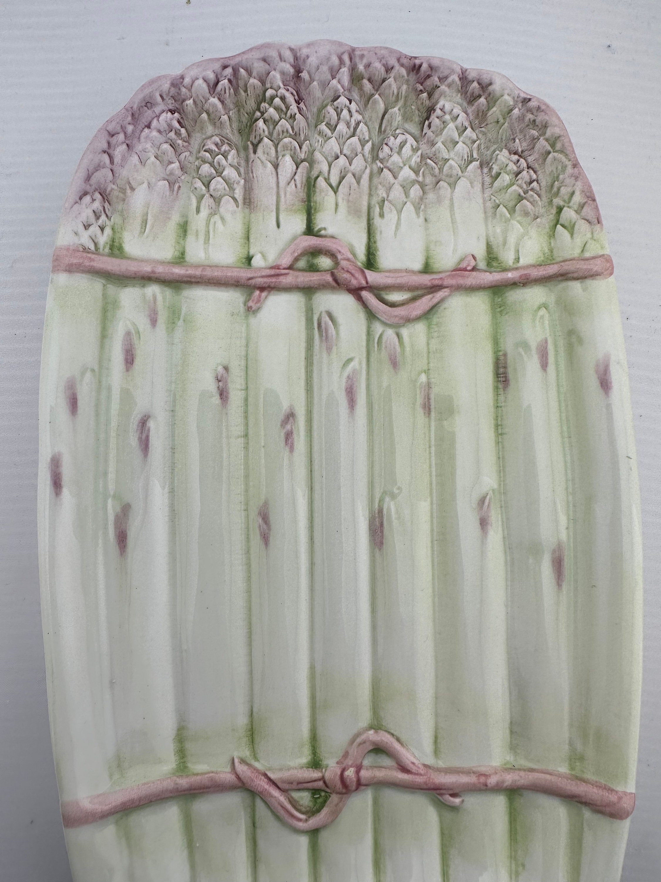 Vintage Italian Asparagus Dish/italian Ceramic Asparagus - Etsy