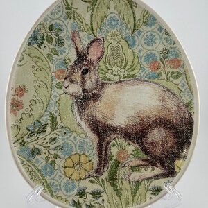 Vintage Pottery Barn Bunny Rabbit Plates Spring Decor, Set of Three - Etsy