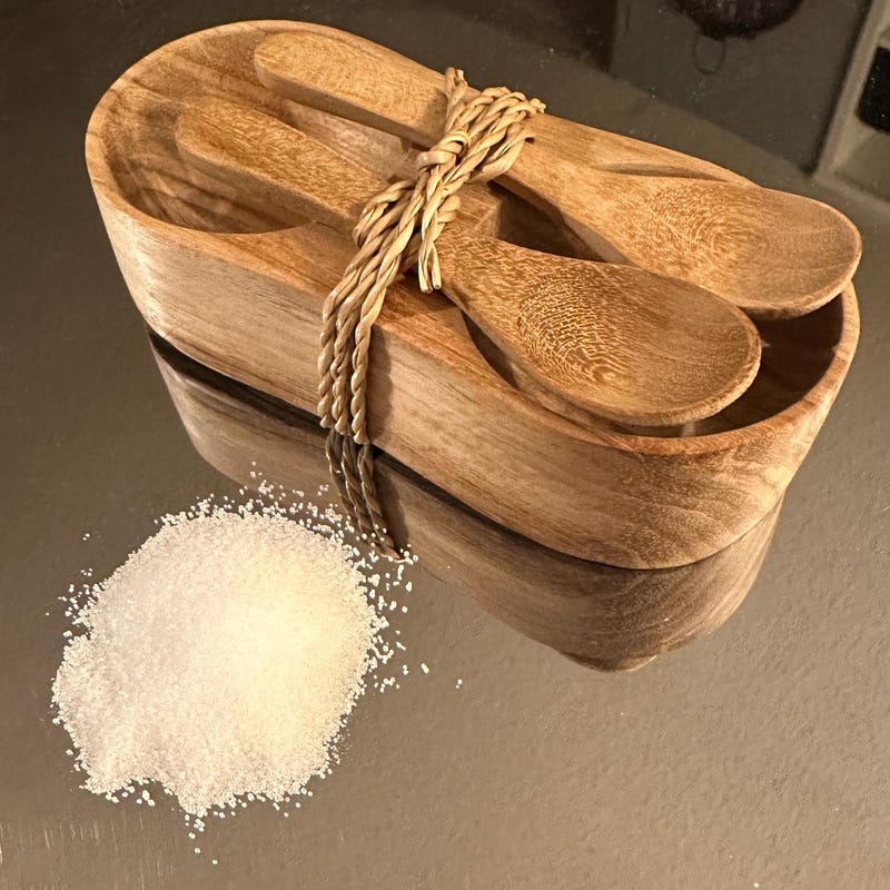 Teak Salt and Pepper - Etsy